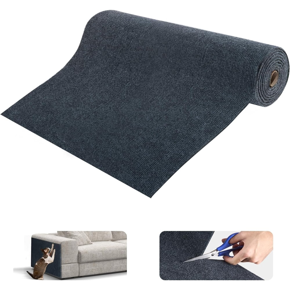 Cat Scratch Mat, Trimmable Self-Adhesive Cat Scratch Furniture ...