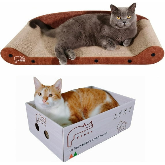 Cat Scratch Pad Felt Cat Scratcher for Indoor Cats Scratching Board ...