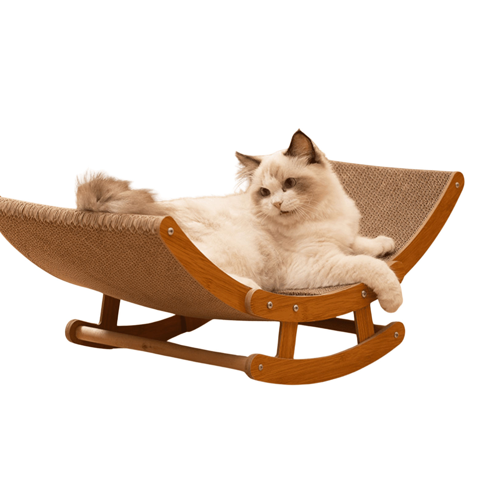 Cat Scratch Pad with Replacement Scratching Felt, Large Cat Scratcher ...