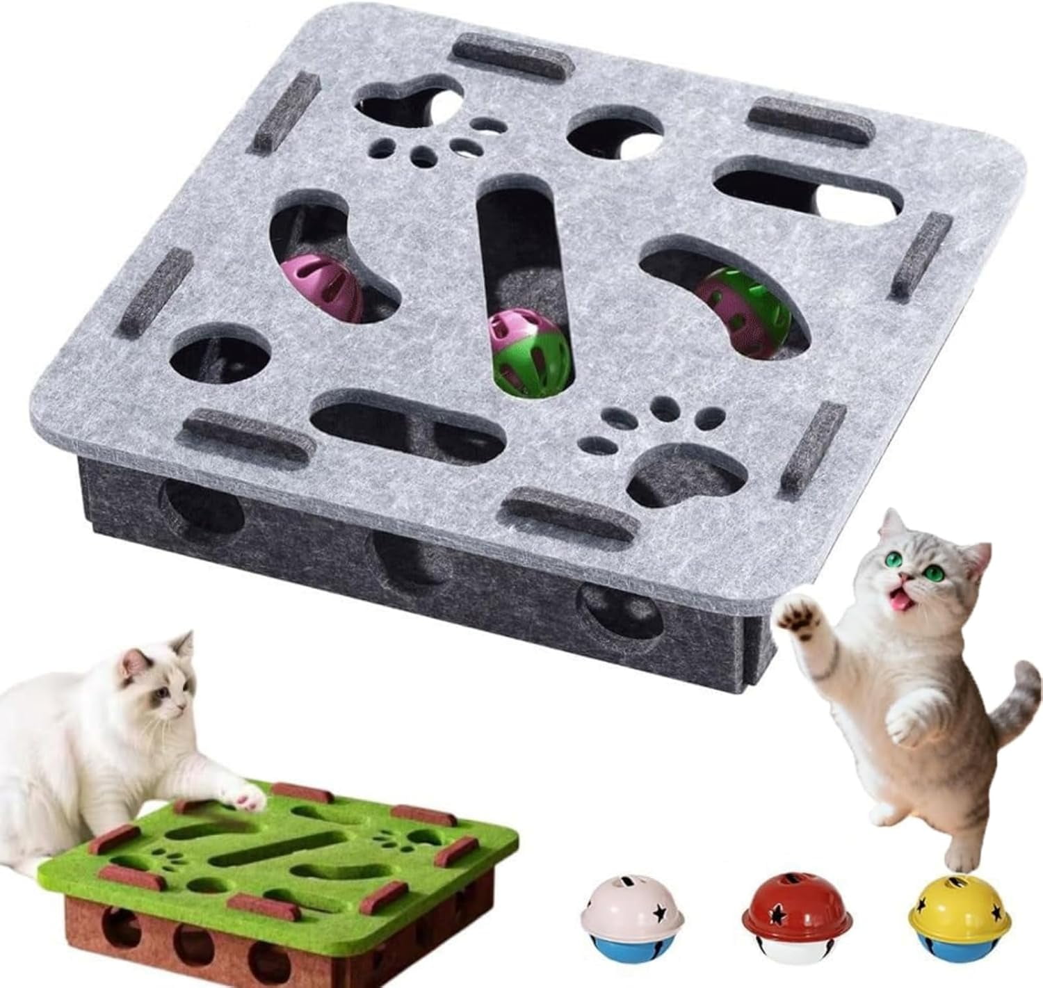 Cat Scratch Puzzle Enrichment Box, Cat Nail File Enrichment Box, Cats ...