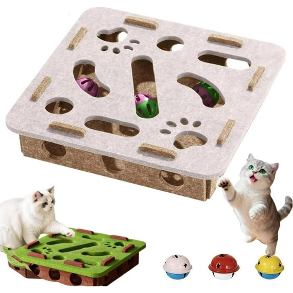Cat Scratch Puzzle Enrichment Box, Cat Nail File Enrichment Box, Cats ...