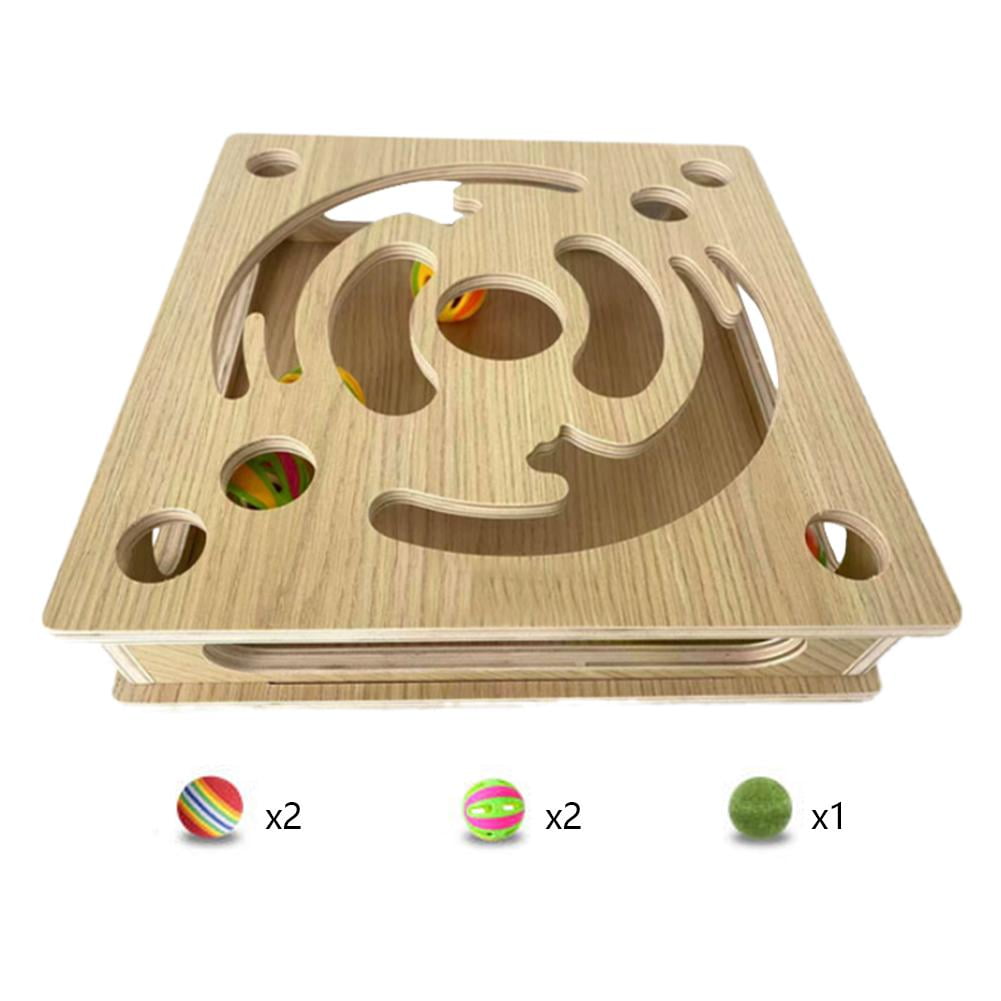 Cat Scratch Puzzle Enrichment Box, Cat Nail File Enrichment Box, Cats ...