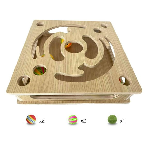 Cat Scratch Puzzle Enrichment Box, Cat Nail File Enrichment Box, Cats ...