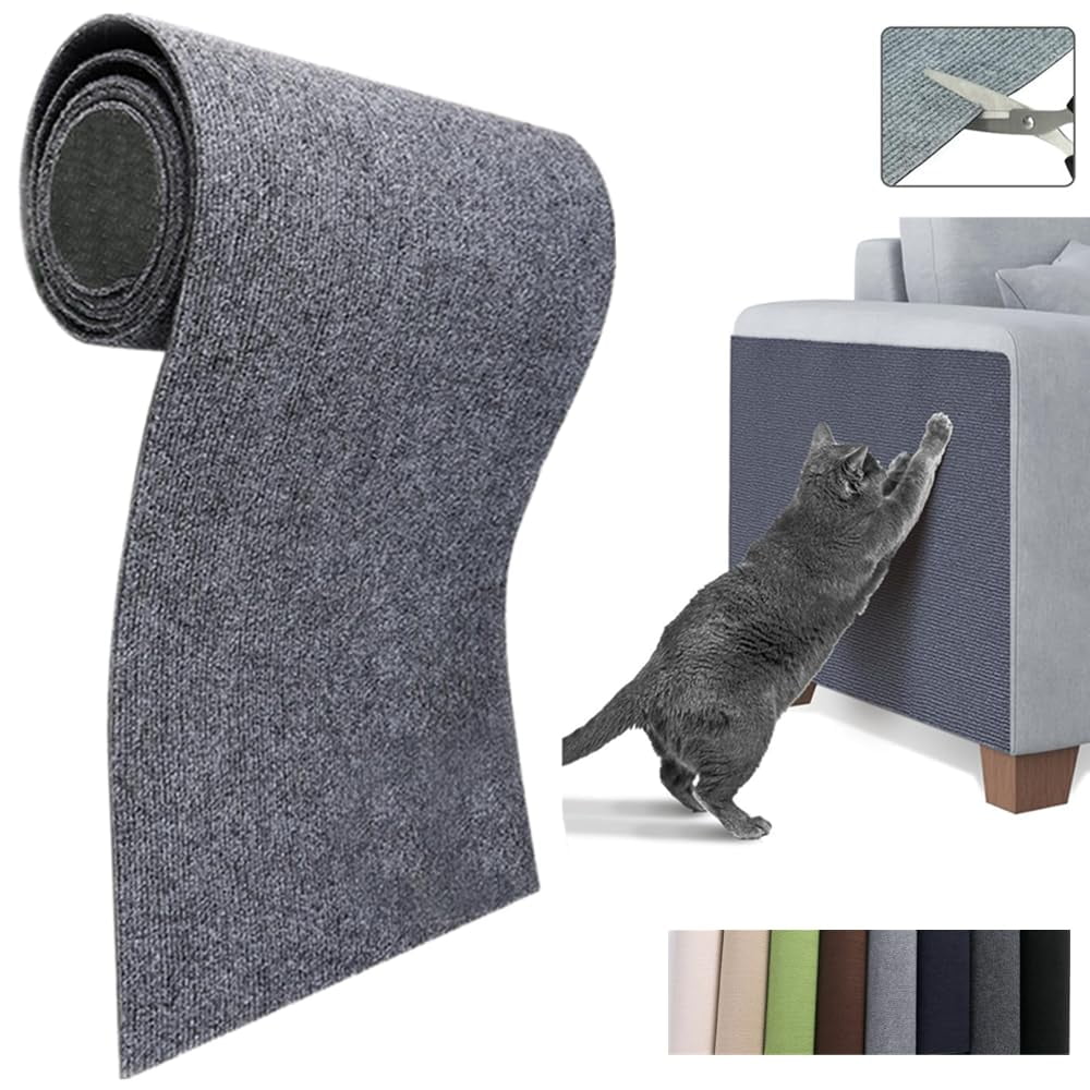 Cat Scratch Sofa Furniture Protector Mat, DIY Cat Scratch Pad Self ...