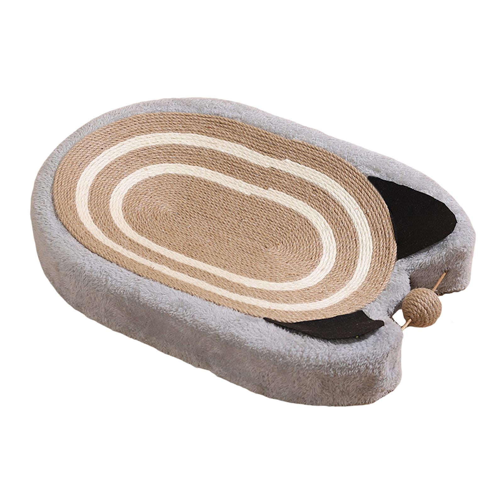 Cat Scratcher Bed Large Sisal Scratcher for Indoor Cats to Play, Rest ...