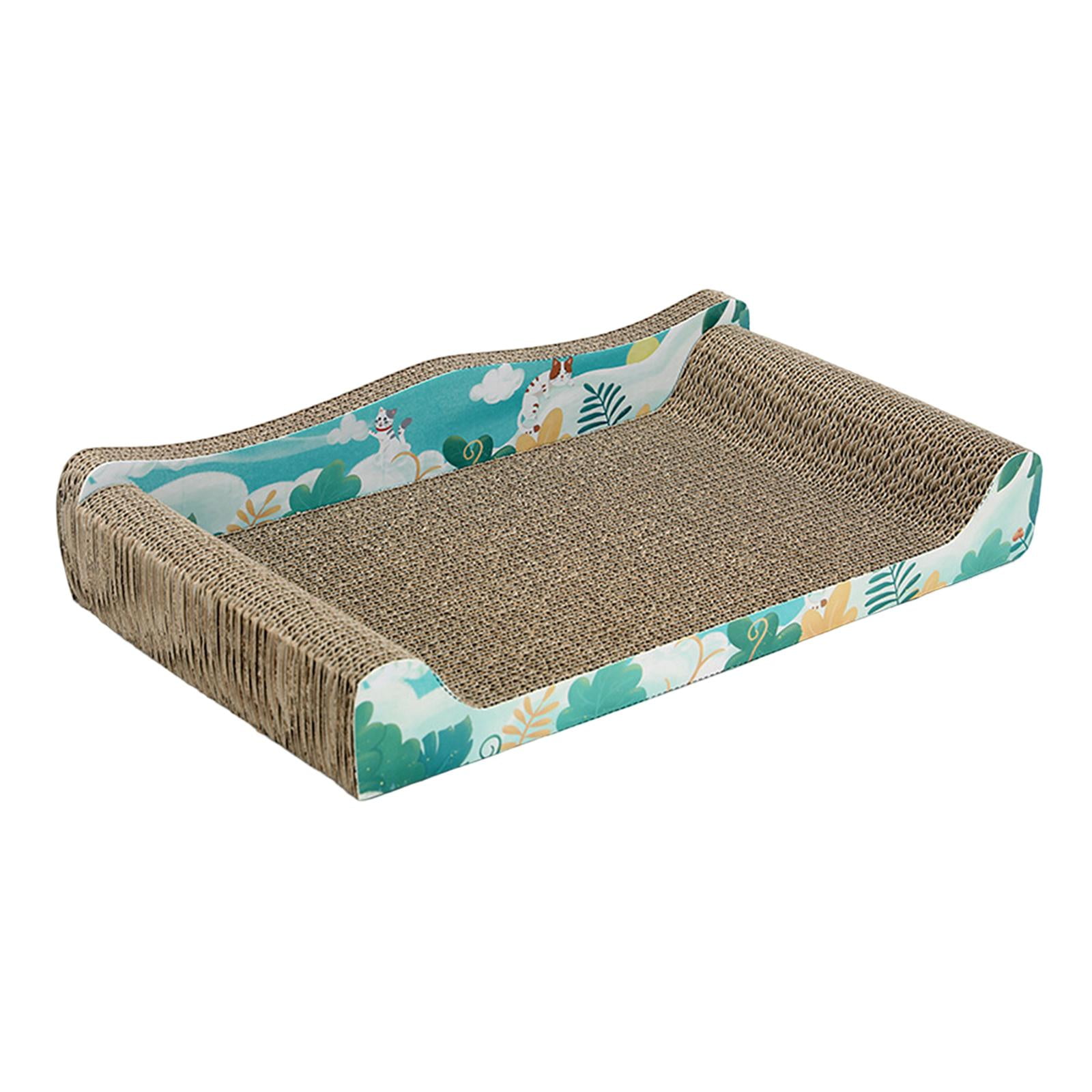 Cat Scratcher Cardboard Pet Bed Cat Scratch Bed for Indoor Cats Kittens ...