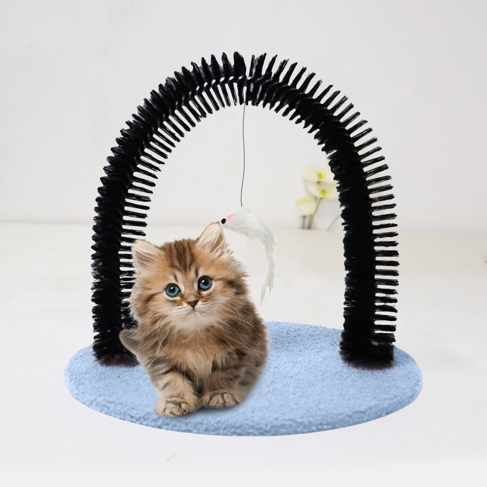 Cat Scratcher, Cat Brushes for Indoor Cats, Cat Arch Self Groomer ...