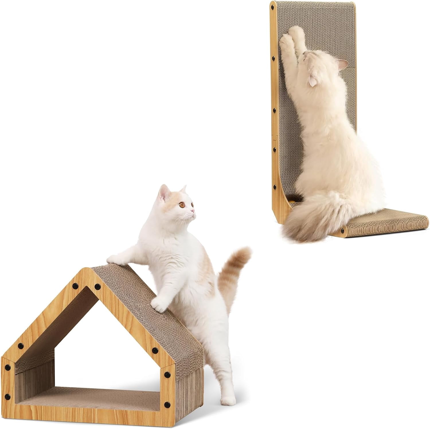 Cat Scratcher, Cat Scratch Pad, Cat Scratcher House, Cardboard Cat ...