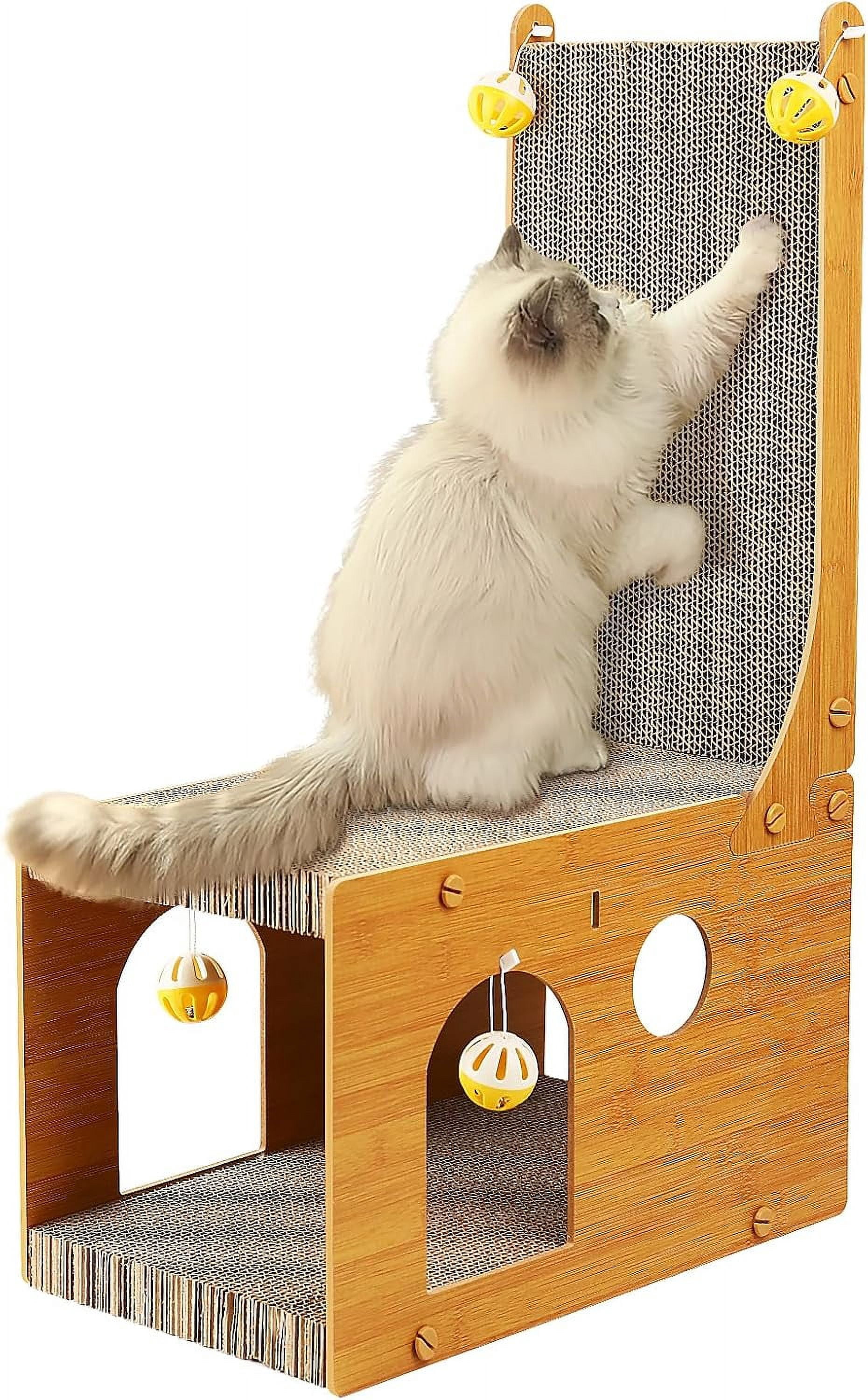 Cat Scratcher, Cat Scratching Board, L Shaped Vertical Cat Scratcher ...