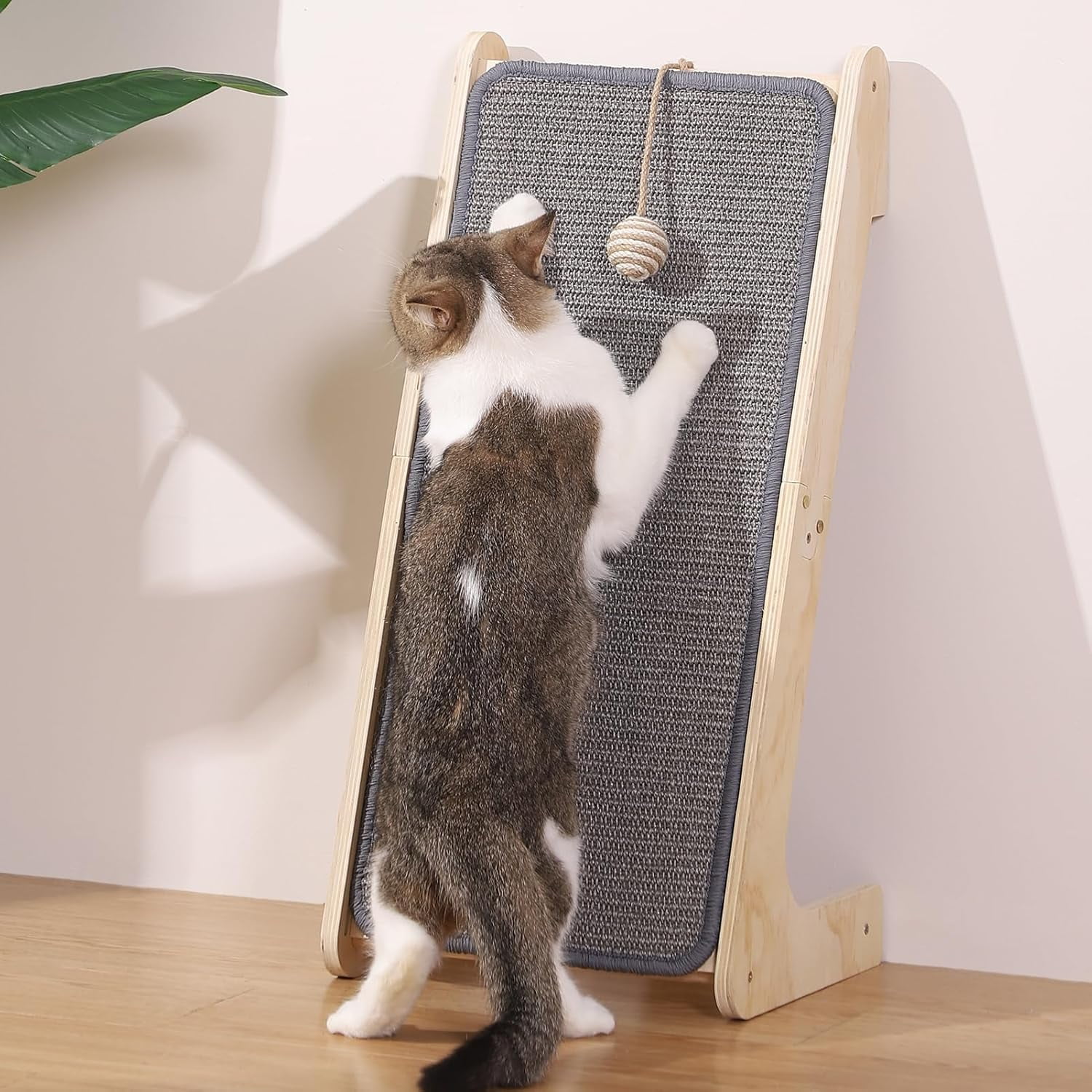 Cat Scratcher, Cat Scratching Ramp, L Shaped Cat Scratchers for Indoor ...