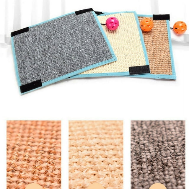 Cat Scratcher Mat,12.4 X9.65 Inch Natural Sisal Cat Scratch Mats ...
