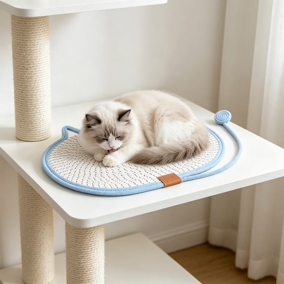 Cat Scratcher Mat,All Seanson Cats Scratching Pad With Cool Mat ...
