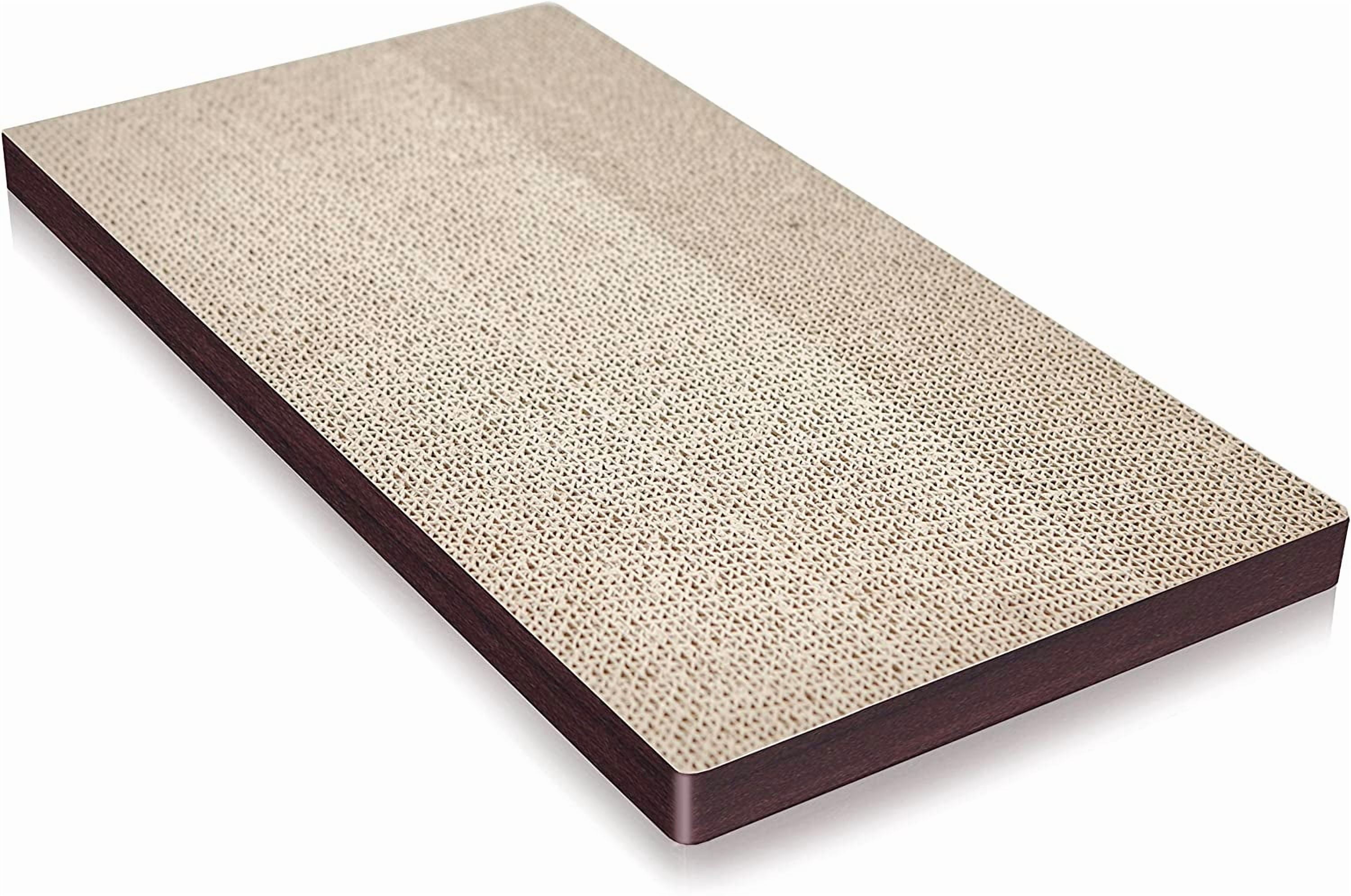 Cat Scratcher Scratch Pad Lasts 5x Longer (Free Silvervine Catnip ...