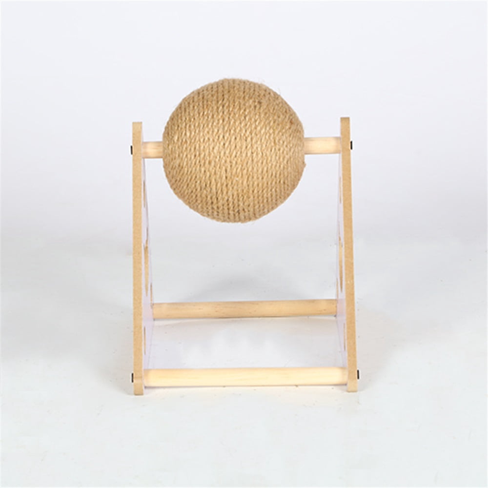 Cat Scratcher Toy,Natural Sisal Rope Cat Scratching Ball Scratcher Toy ...