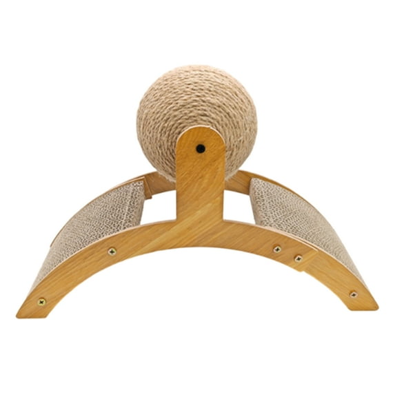 Cat Scratcher Toy Sisal Pet Toys, Interactive Cat Scratching Board with ...