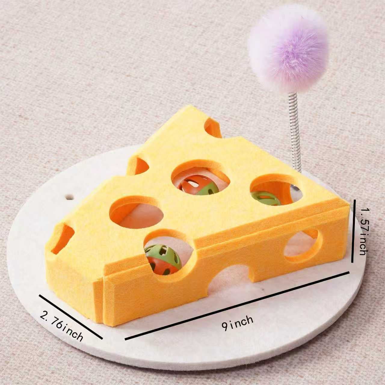 Cat Scratcher Toy with Interactive Balls KittenLounge Furniture ...