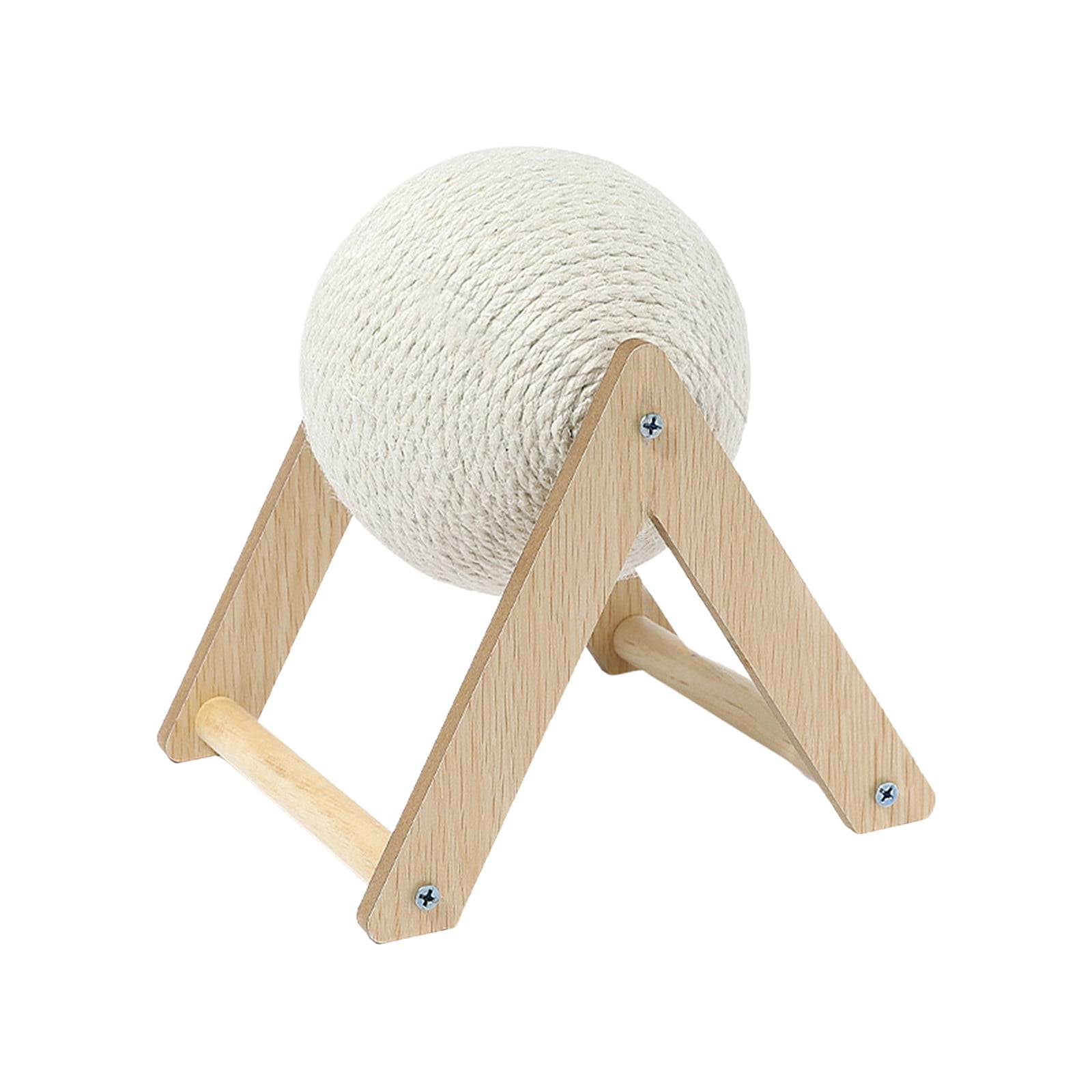 Cat Scratching Ball Roller with Sisal Climbing Frame – Rotating Toy for ...