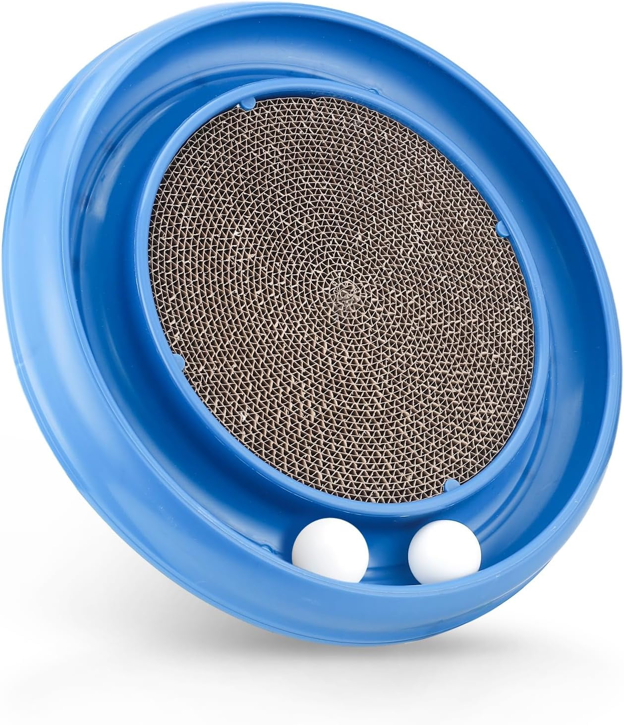 Cat Scratching Board with Balls for Cats Grinding Claw, Round Cat ...