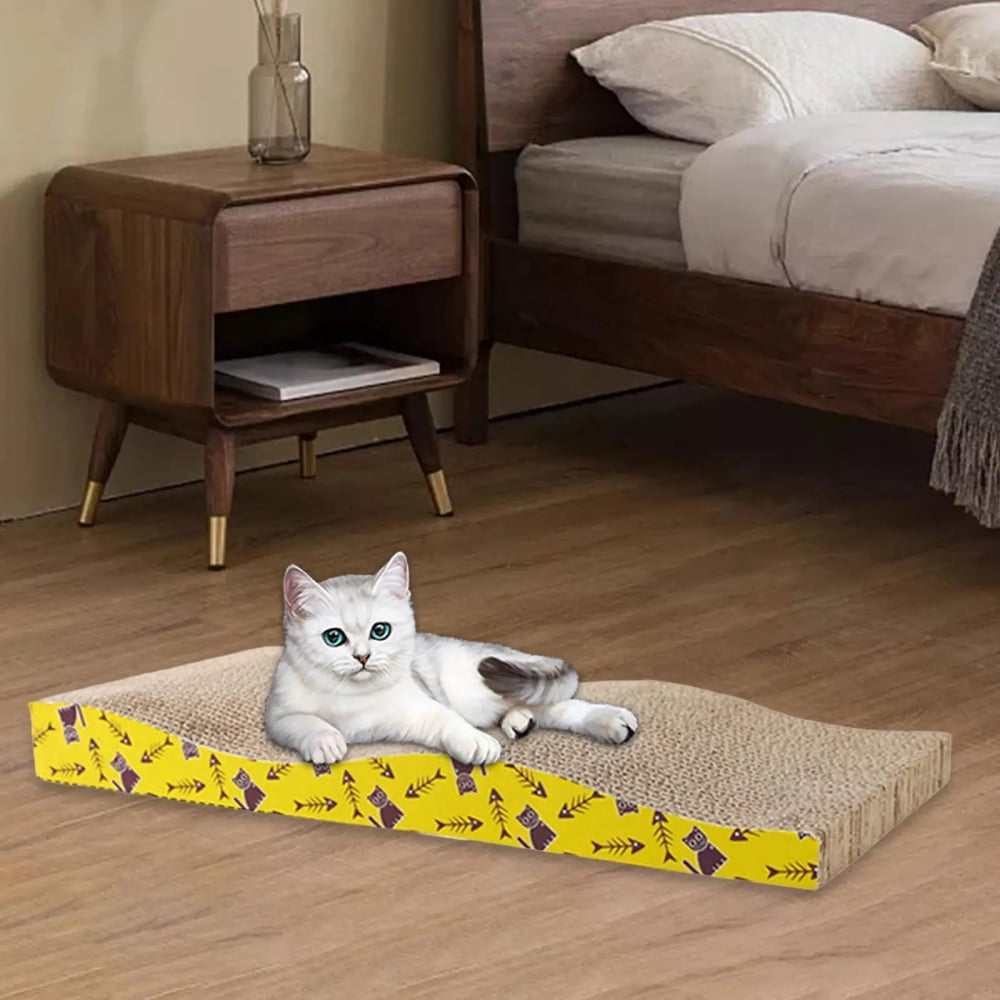 Cat Scratching Board Bed Cat Scratchers Cardboard Cat Scratch Pad Nest ...