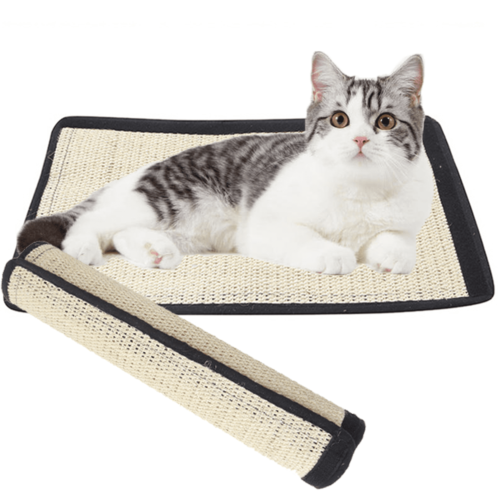 Cyeelves Cat Scratching Pads Durable Furniture Protector with Velcro ...