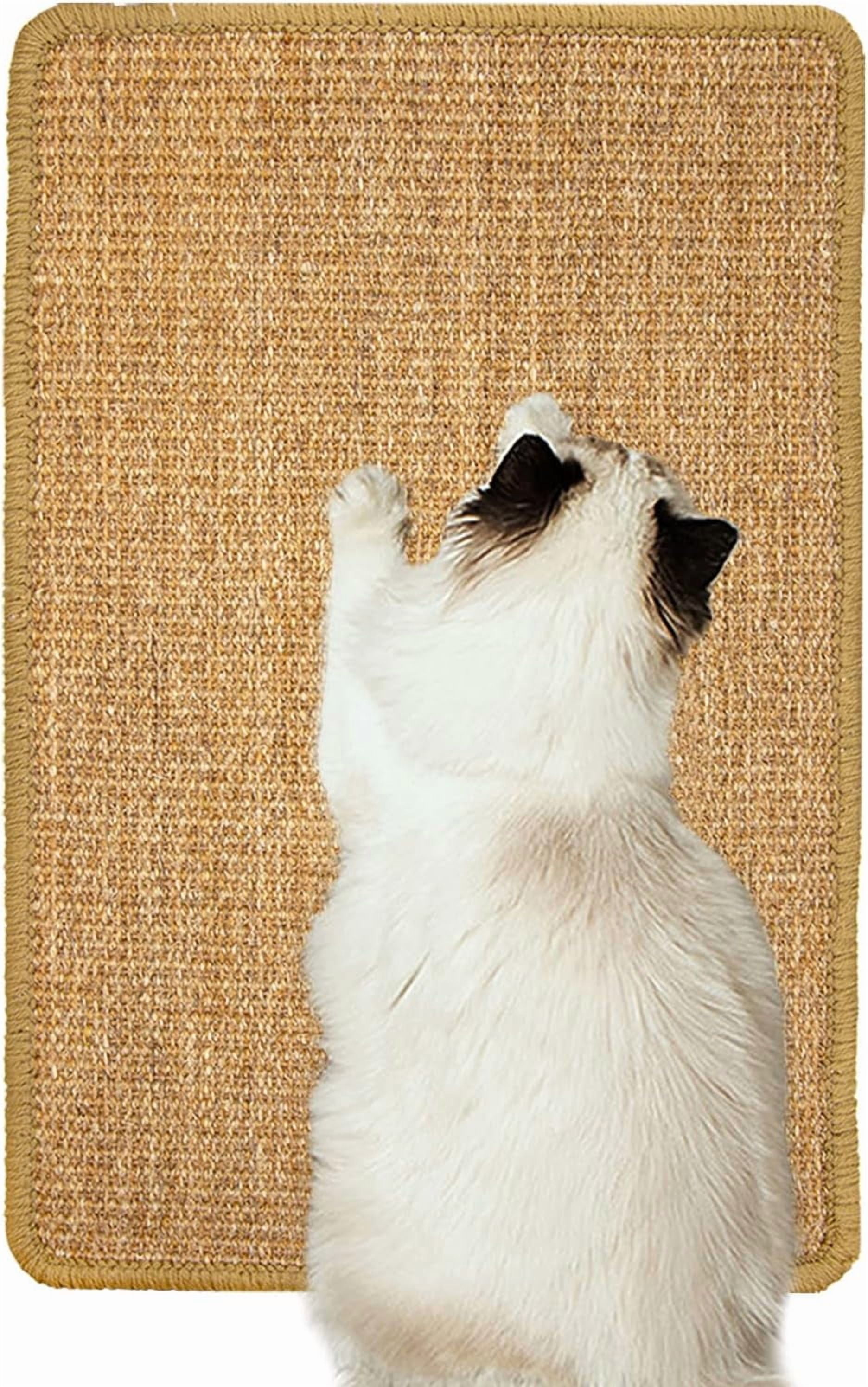 Cat Scratching Mat, Natural Sisal Mat, Cats Scratch Furniture Protector ...