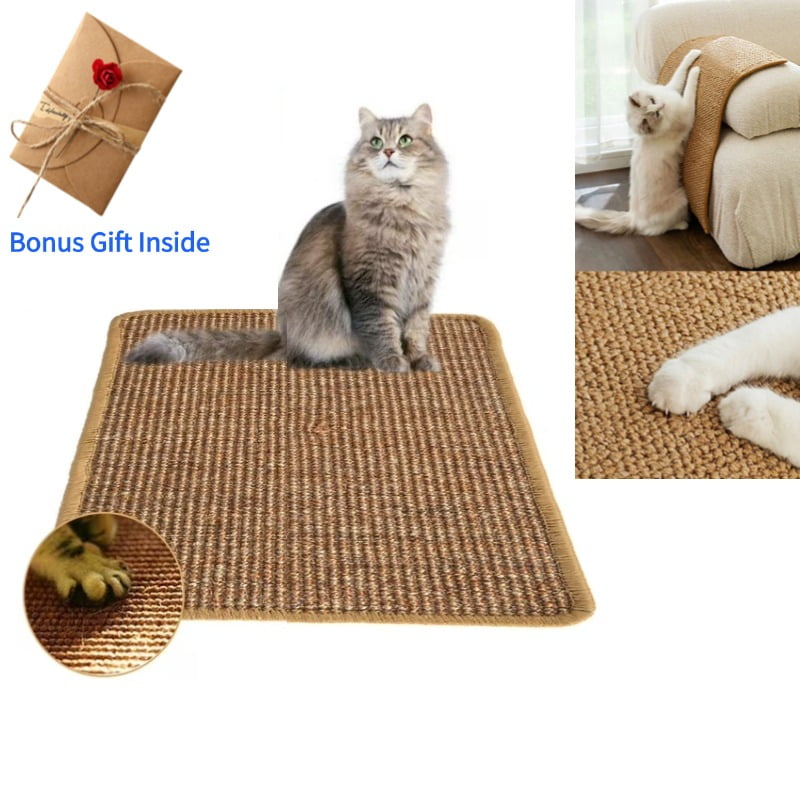Cat Scratching Pads for Indoor Cats Sisal Fiber,Cat Scratcher Pad Jute ...