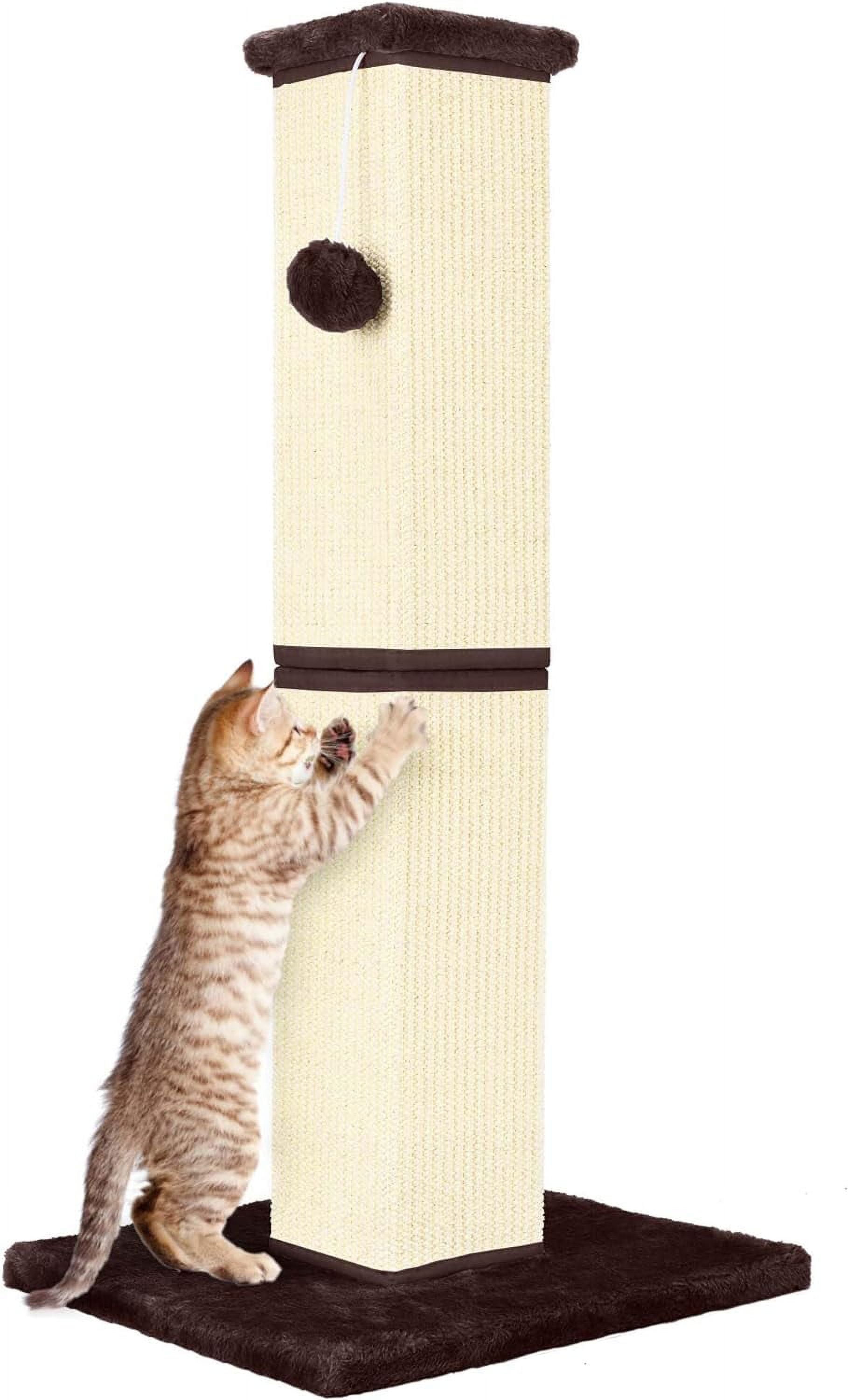 Cat Scratching Post 32 Inch for Indoor Large Cats and Kitten, Nature ...