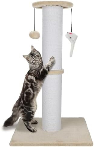 Cat Scratching Post 34 Inches Heavy Duty and Thicker Cat Scratching ...
