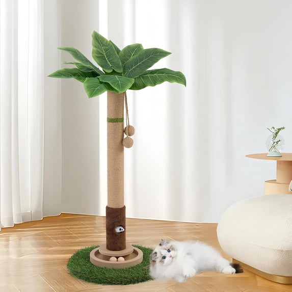 Cat Scratching Post 35'' Tall Cat Scratcher Tree Tower Scratching Posts ...