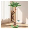 Cat Scratching Post 39", Sisal Cat Scratcher with Toys - Large Indoor ...