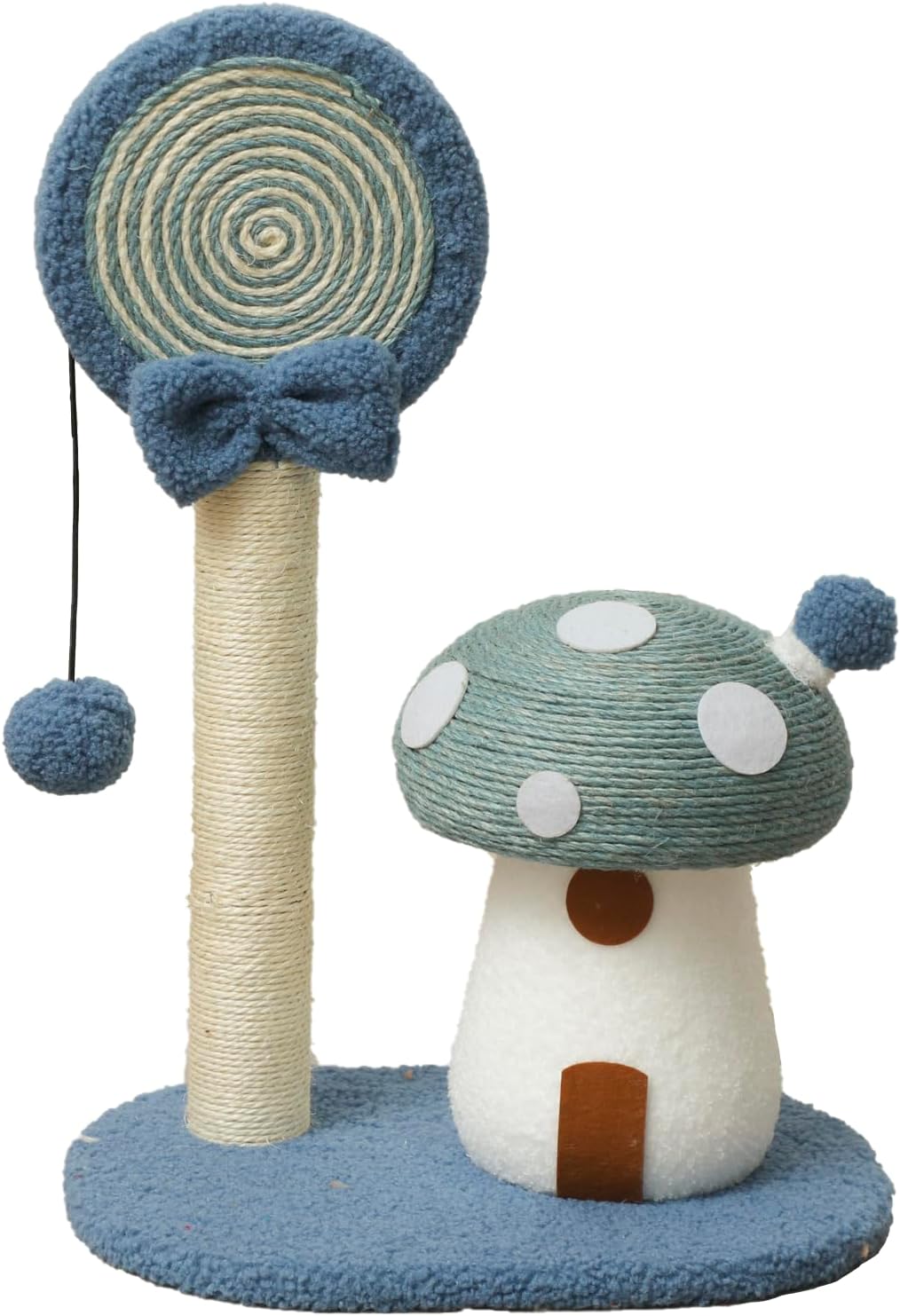 Cat Scratching Post Cute Kitten Scratching Board Kitty Toys Mushroom ...
