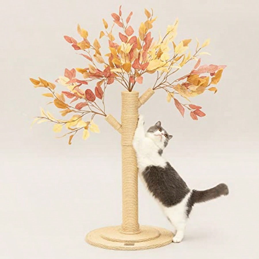 Cat Scratching Post For Indoor Cats Adults 42 Inch Tall Cat Scratcher ...