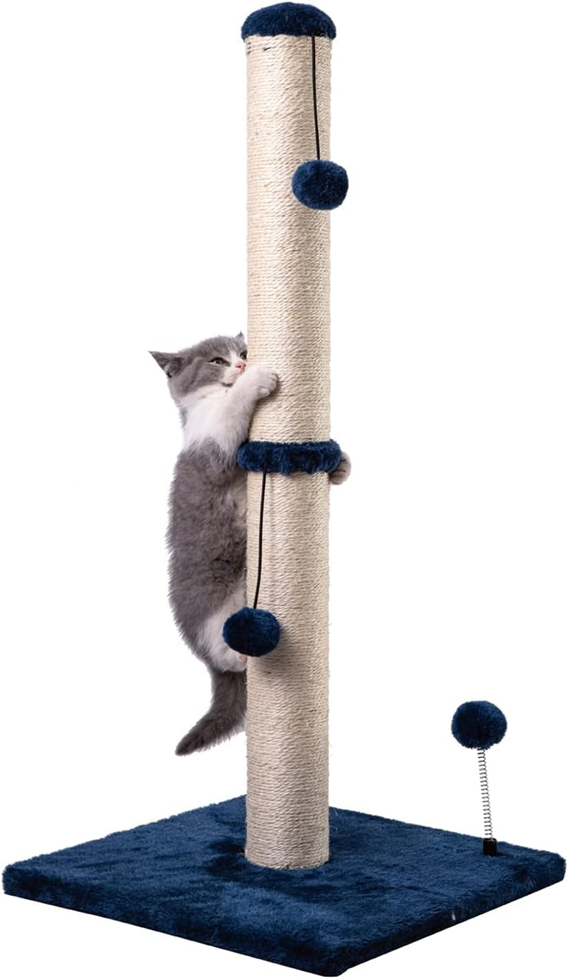 Cat Scratching Post Premium Basics Kitten Scratcher Sisal Scratch Posts ...