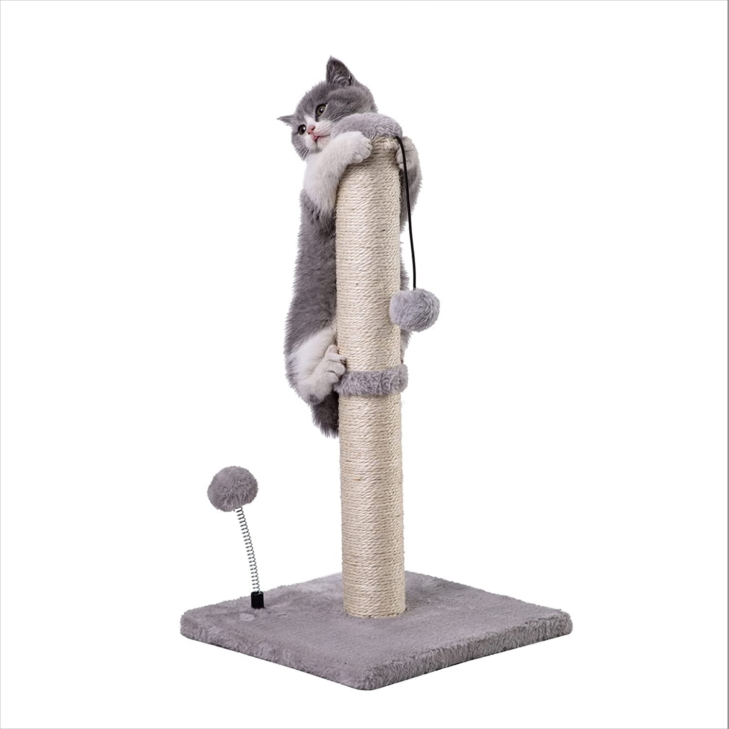 Cat Scratching Post Premium Basics Kitten Scratcher Sisal Scratch Posts ...