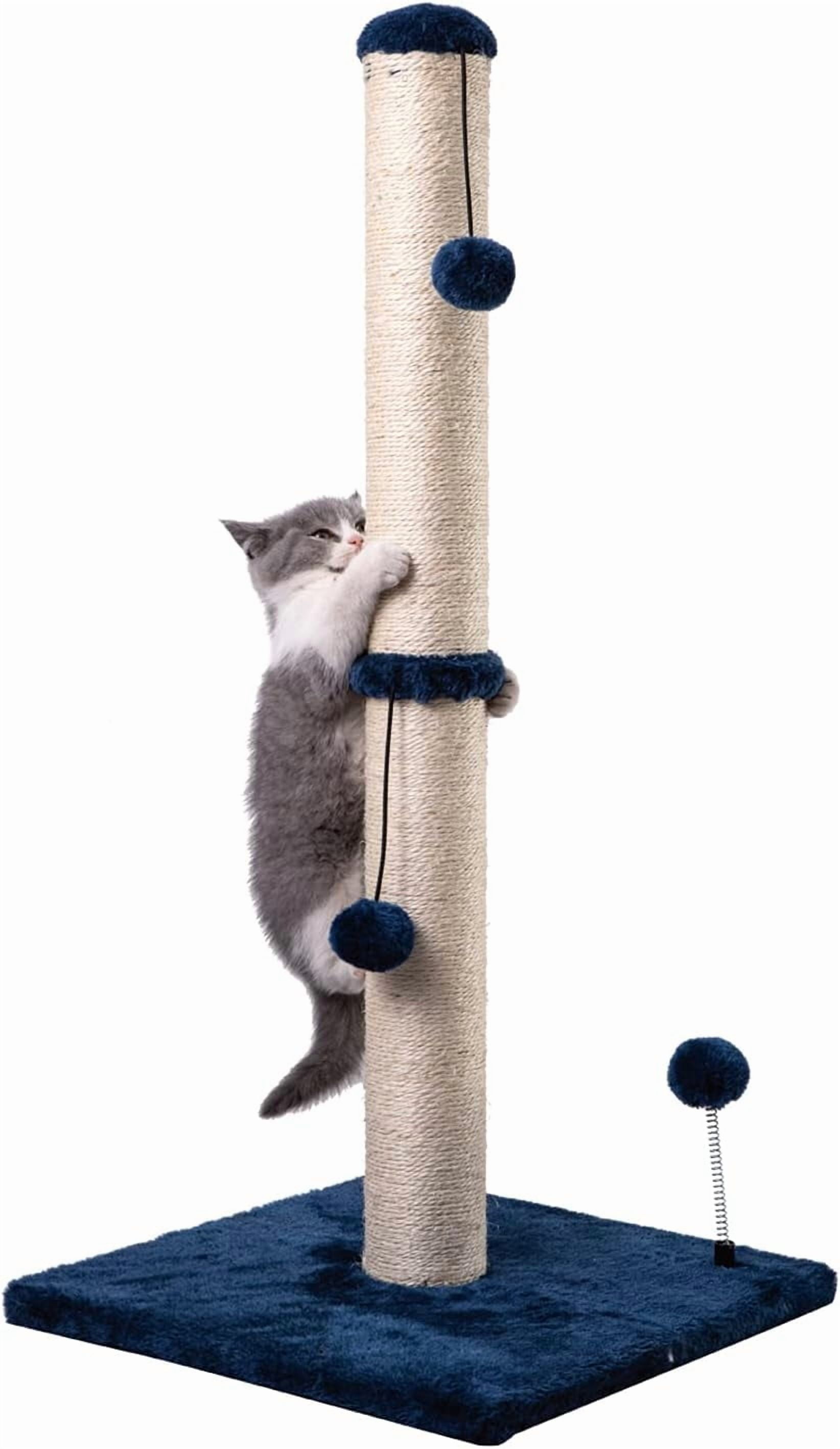 Cat Scratching Post Premium Basics Kitten Scratcher Sisal Scratch Posts ...