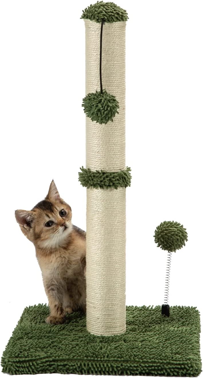 Cat Scratching Post Premium Basics Kitten Scratcher Sisal Scratch Posts ...