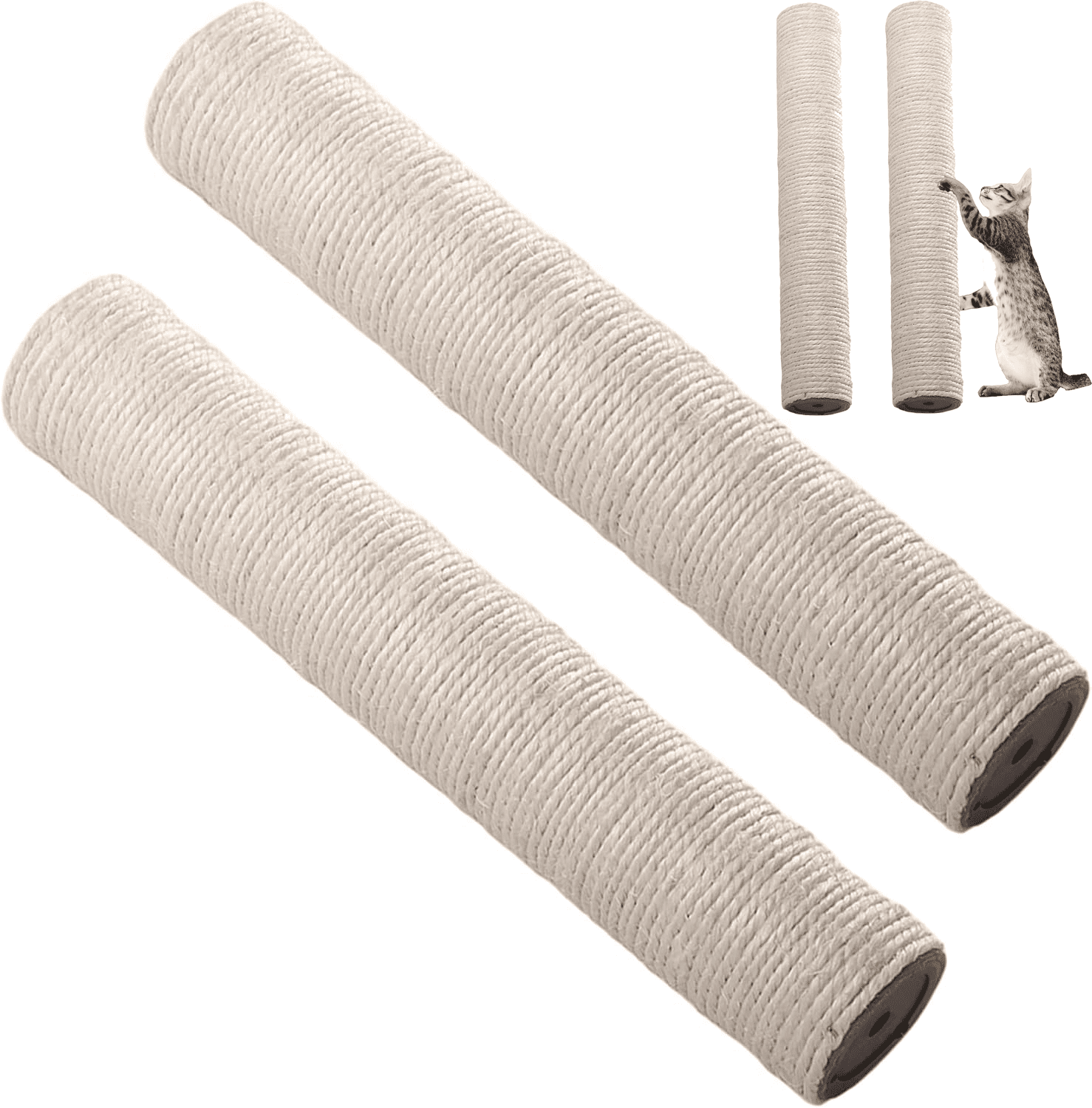 Cat Scratching Post Replacement Pole, 20 Inch Cat Tree Replacement Post ...