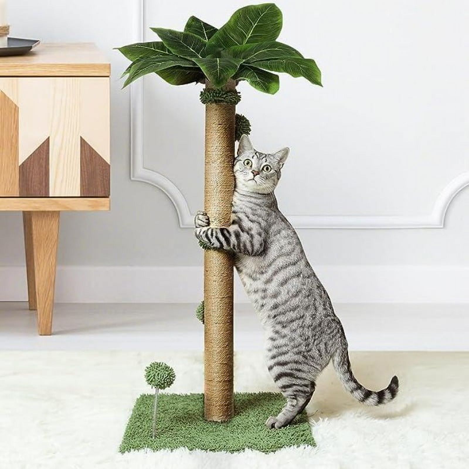 Cat Scratching Post, Scratchers Post for Indoor Cats, Cute Cat Tree ...