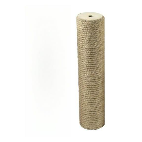 Cat Scratching Post Tree Shape Sisal Solid Wood DIY Kitten Climbing ...