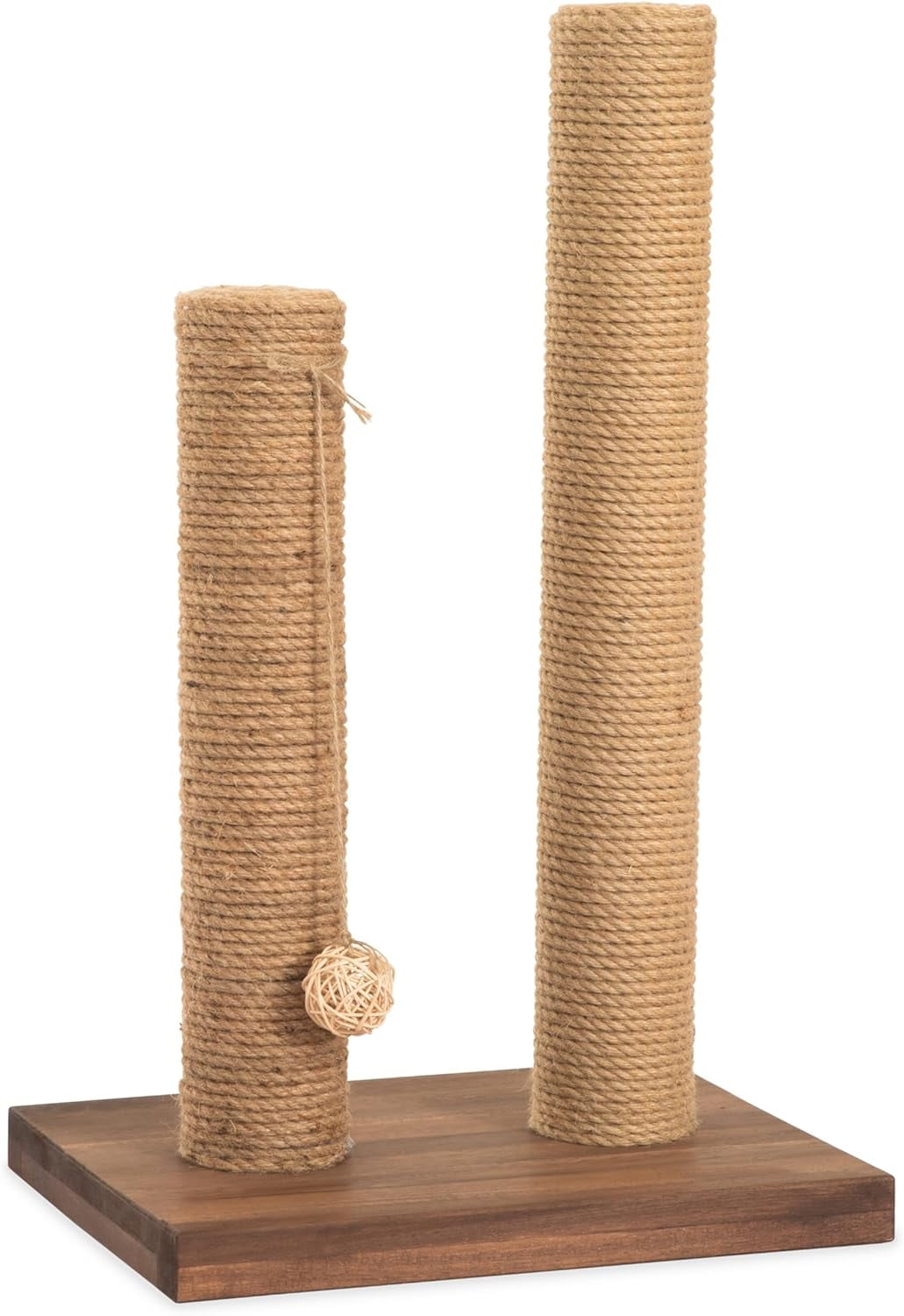 Cat Scratching Posts for Indoor Cats, Solid Wood Post Scratcher, Tall ...