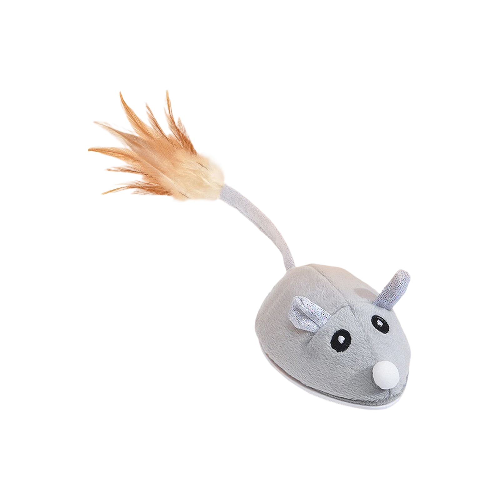 Cat Self Fun Electric Mouse Plush Toy, Bite Resistant Toy & Pet Ball ...