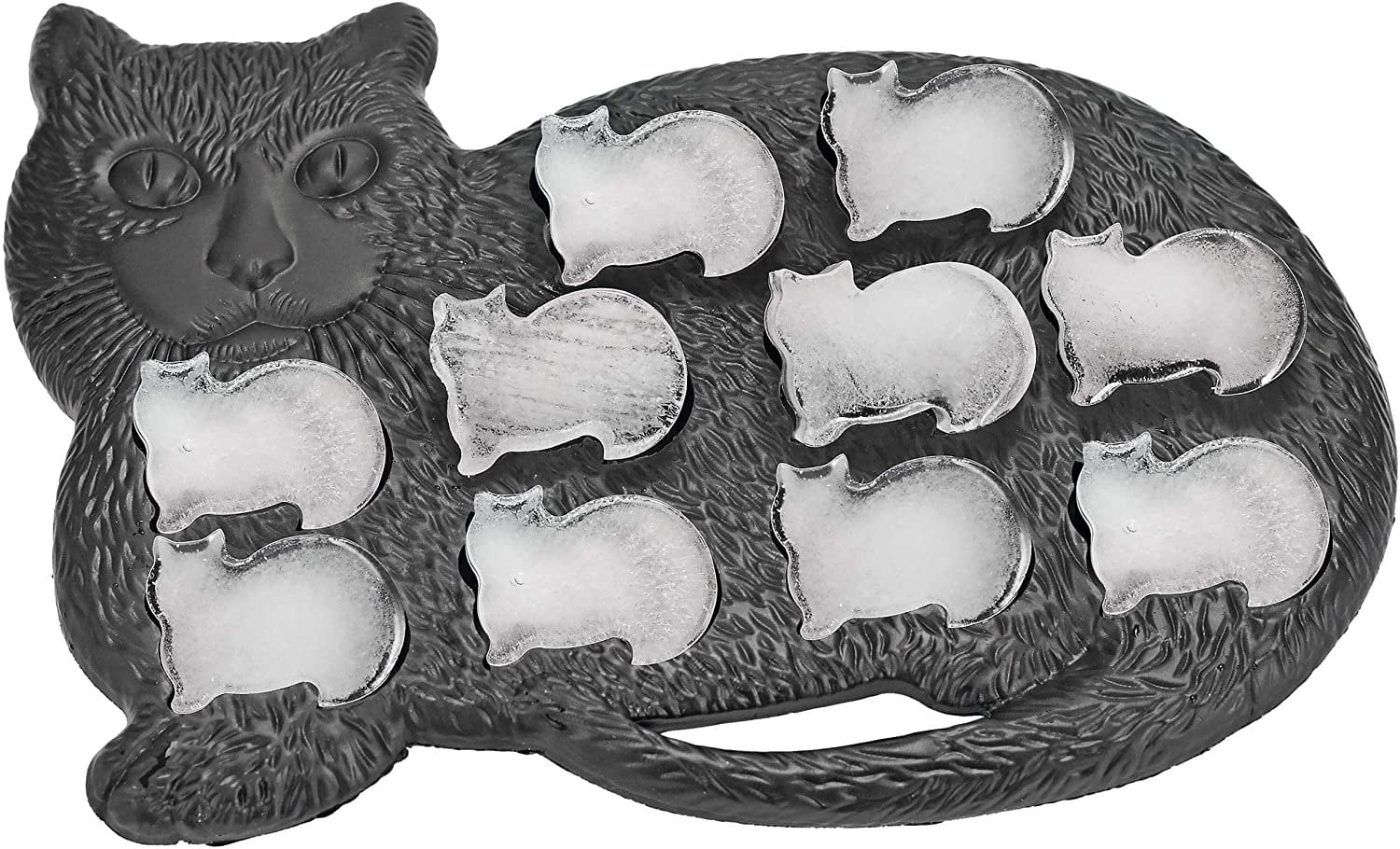 Cat Shaped Ice Cube Tray - Fairly Odd Novelties - Fun & Cute Animal ...
