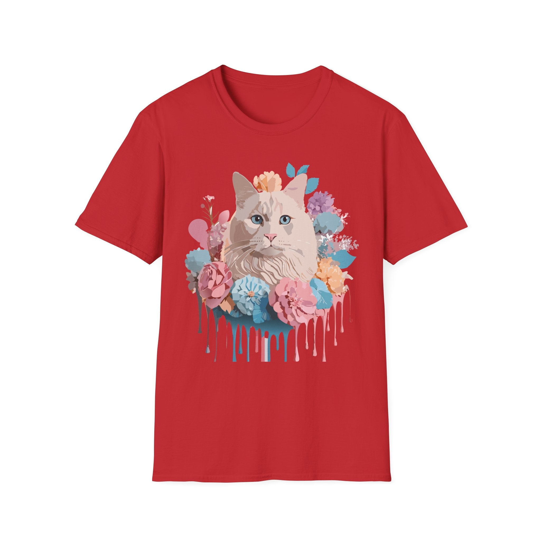 Cat Shirt, Shirt with Cat, Cats Tee, Kitten Tee - Walmart.com