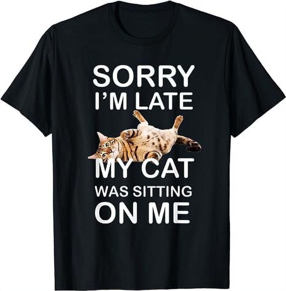 Cat Shirts for Men/Women - Funny Cat Shirts for Cat Dad/Mom T-Shirt ...