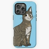Cat Shorthair Brown Tabby Artistic iPhone Case 11 12 13 14 15 16 17 Pro ...