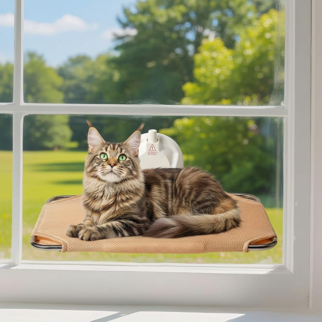 Cat Sill Window Perch Hammock for Cats Indoor Windowsill - Strong ...