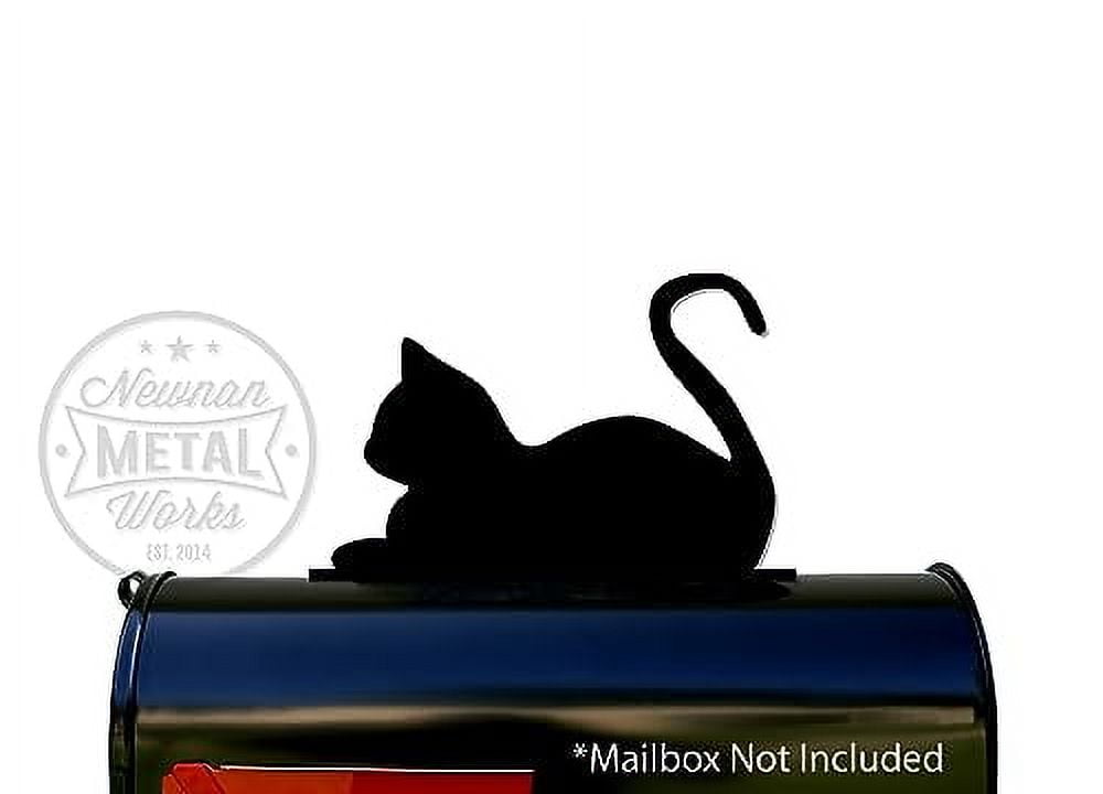 Cat Sitting Down Mailbox Topper/Sign - Made in USA - Walmart.com