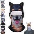 Cat Ski Mask,3D Cat Ski Balaclava Sheisty Face Mask with Ears,Cat ...