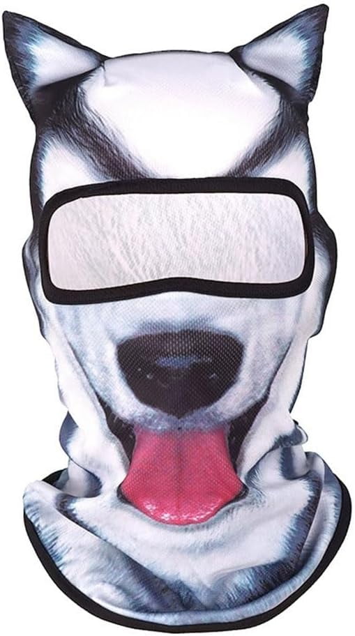 Cat Ski Mask, 3D Stand Ears Animal Balaclava Face Mask, Sheisty Face ...