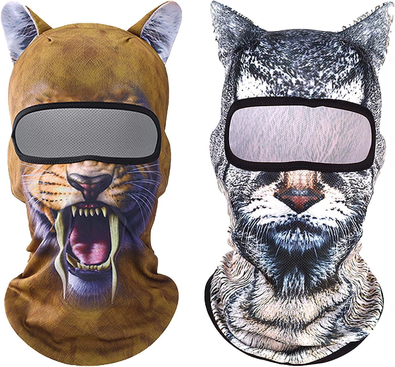 Cat Ski Mask, Breathable Cat Balaclava, Dog Balaclava, Halloween Hat ...